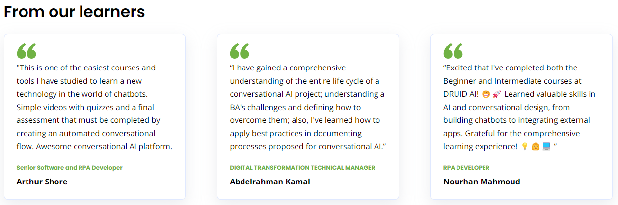 DRUID AI Academy - Start Your Journey Towards Becoming an AI Expert