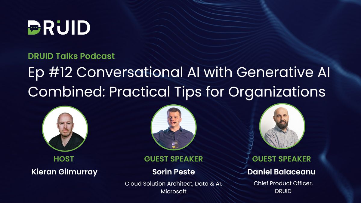 DRUID Talks Ep #12 - Part 2 - The Power of Conversational AI with ...