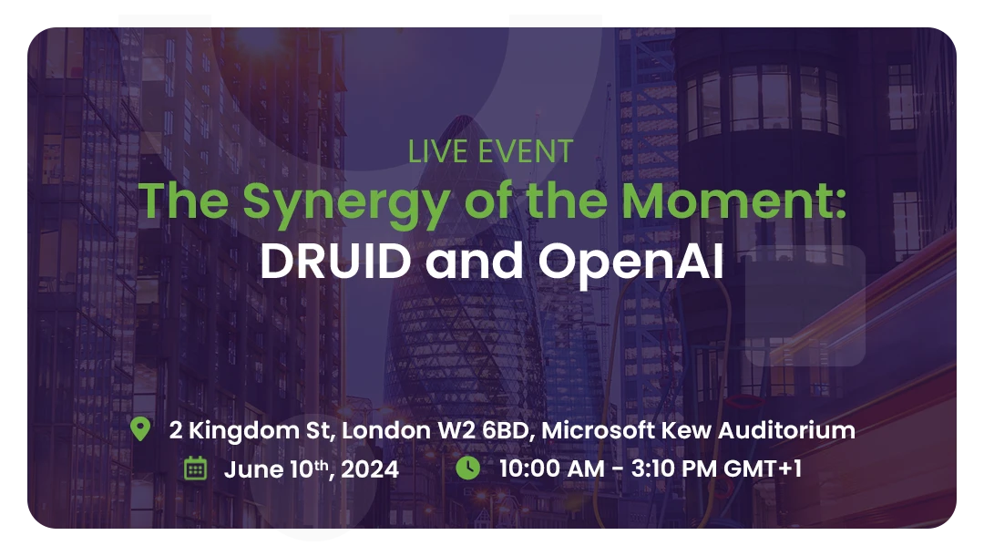 Webinars and events - DRUID Conversational AI